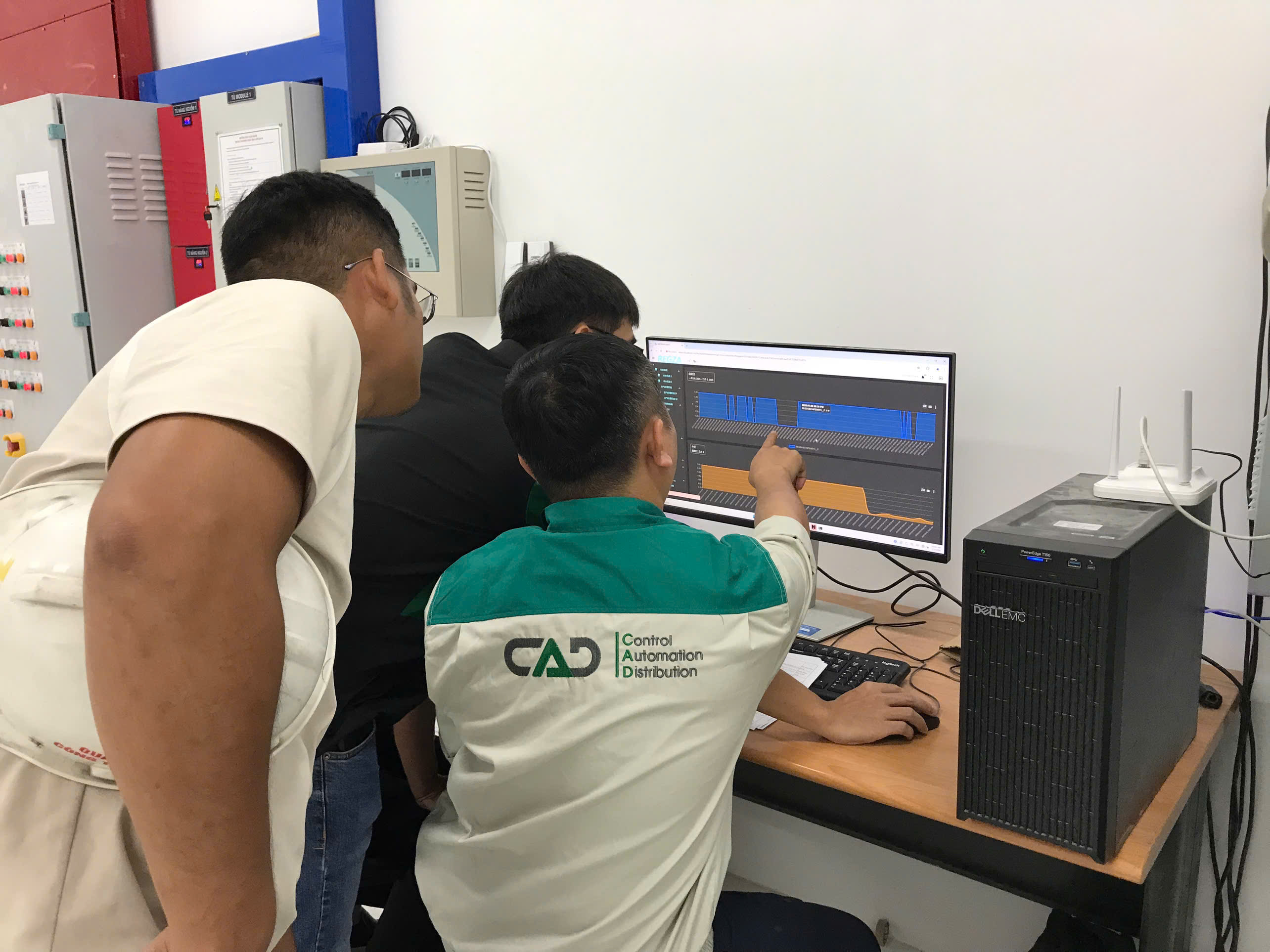 INTEGRATION OF BMS & EMS SYSTEMS AT REGZA FACTORY (HISENSE) - C.A.D